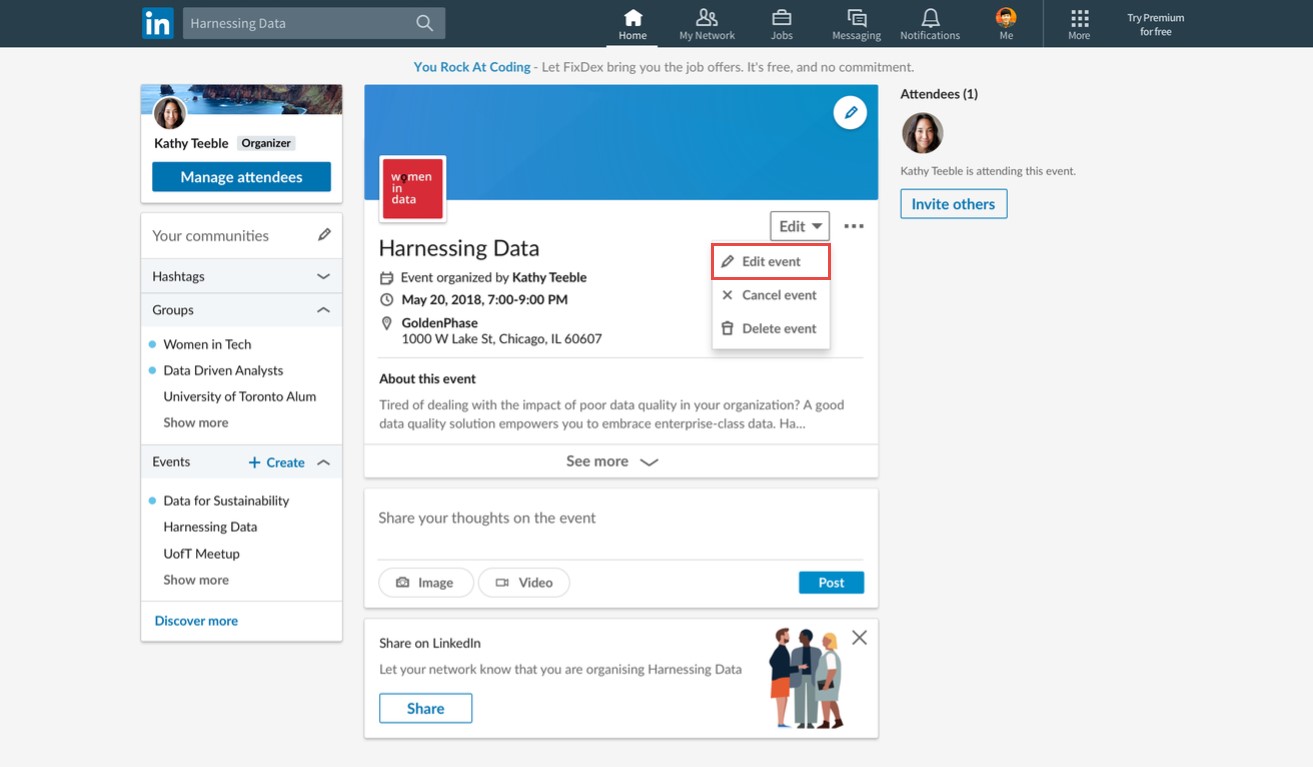 This is how you create events on LinkedIn: a definitive guide